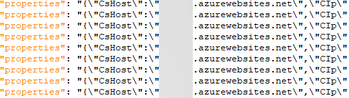 Wrong http hostname in app service diagnostic settings export - Microsoft Q&A