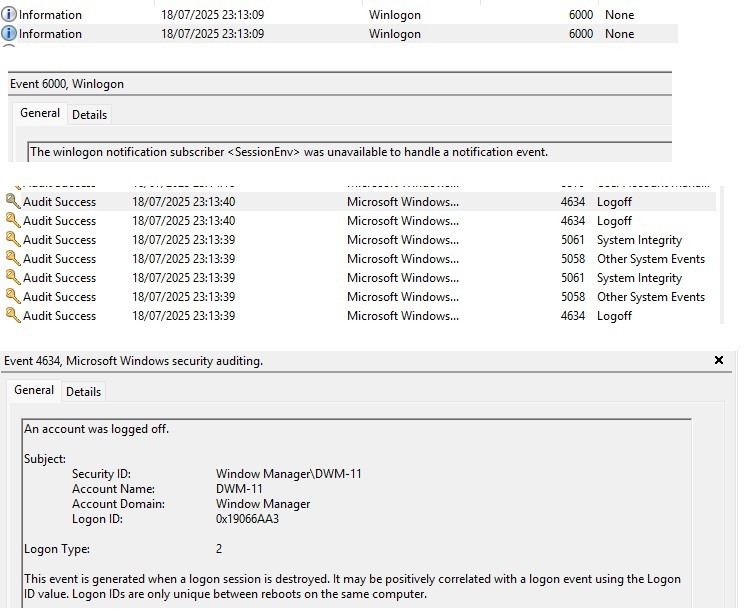 Login goes back to login screen - Microsoft Q&A