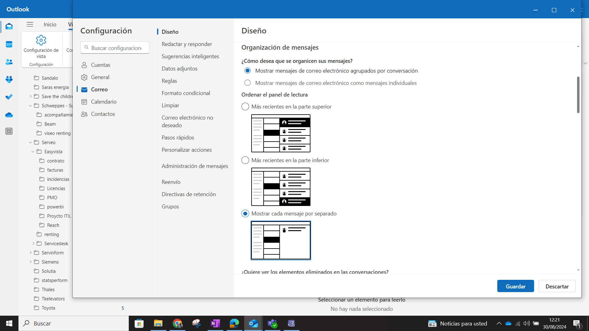 como agrupar por conversaciones sin que aparezcan mis emails enviados? - Microsoft Q&A