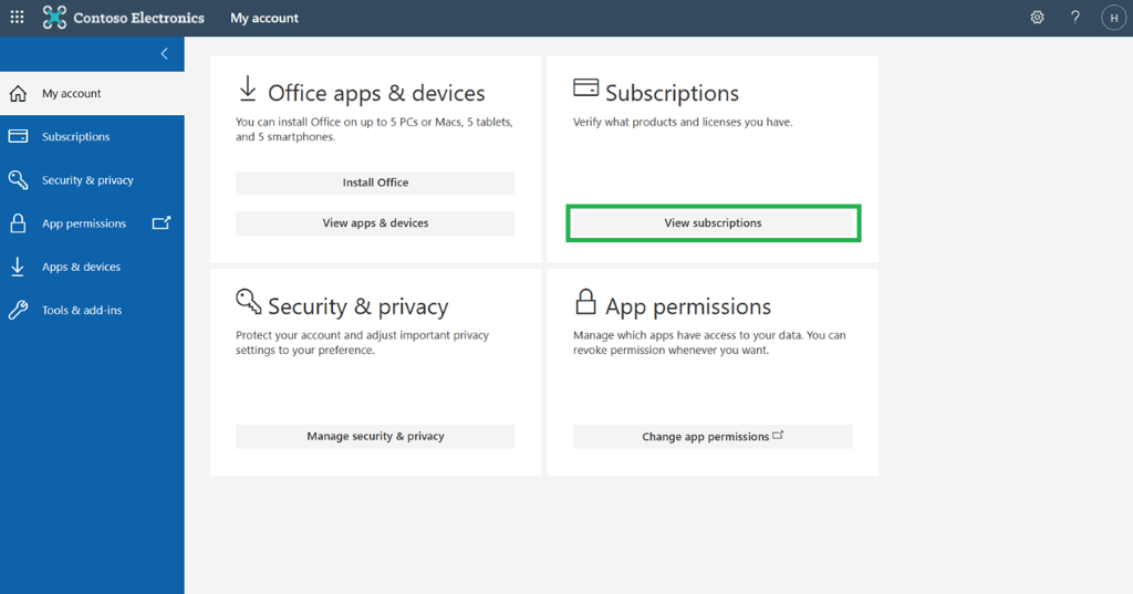How to view subscription list - Microsoft Q&A