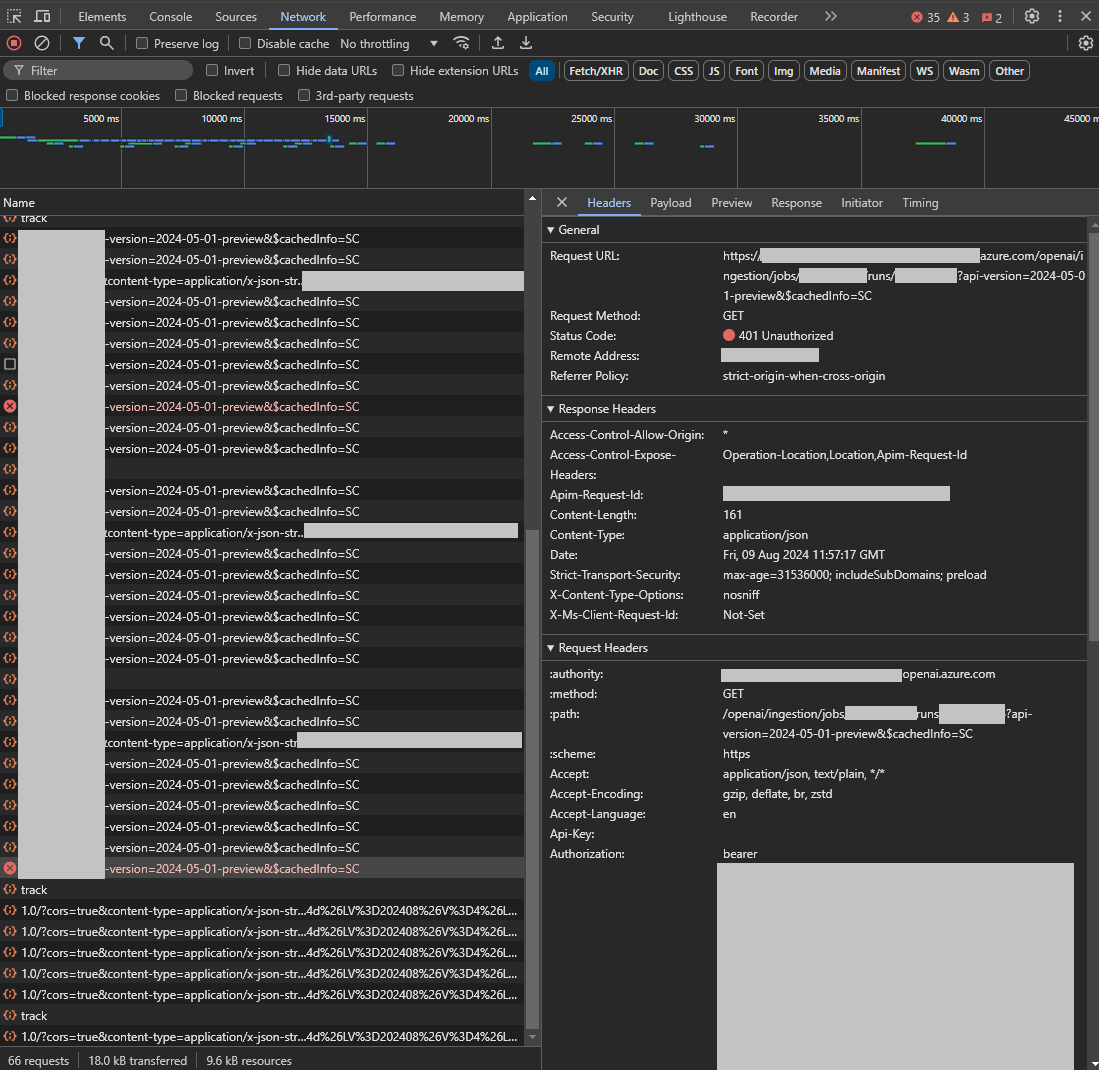 Azure Openai Chat Playground We Couldnt Connect Your Data An Unexpected Error Occurred While 