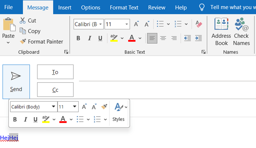 Outlook 2019 goes from color to black and white - Microsoft Q&A
