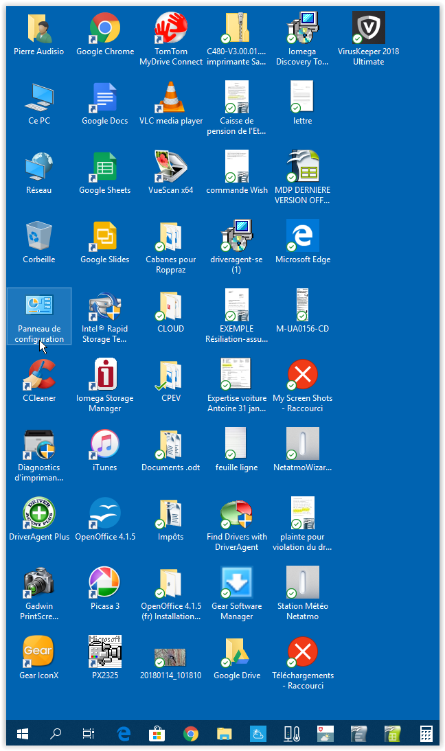 symboles sur les icônes du bureau de Windows 10 - Microsoft Q&A