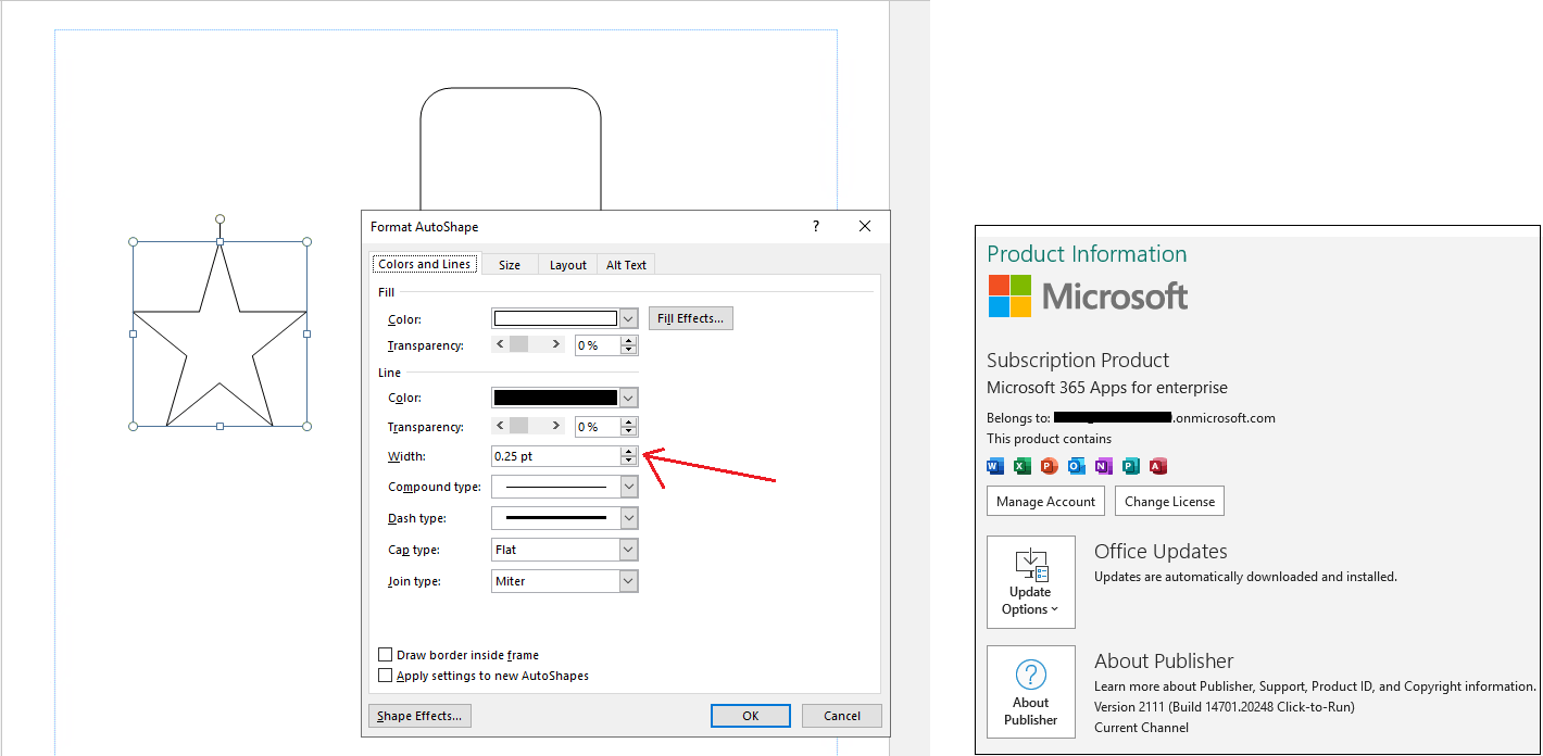 Lines in Publisher don't display - Microsoft Q&A