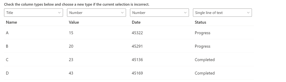 Microsoft Lists - create new Lists by importing an Excel file ...