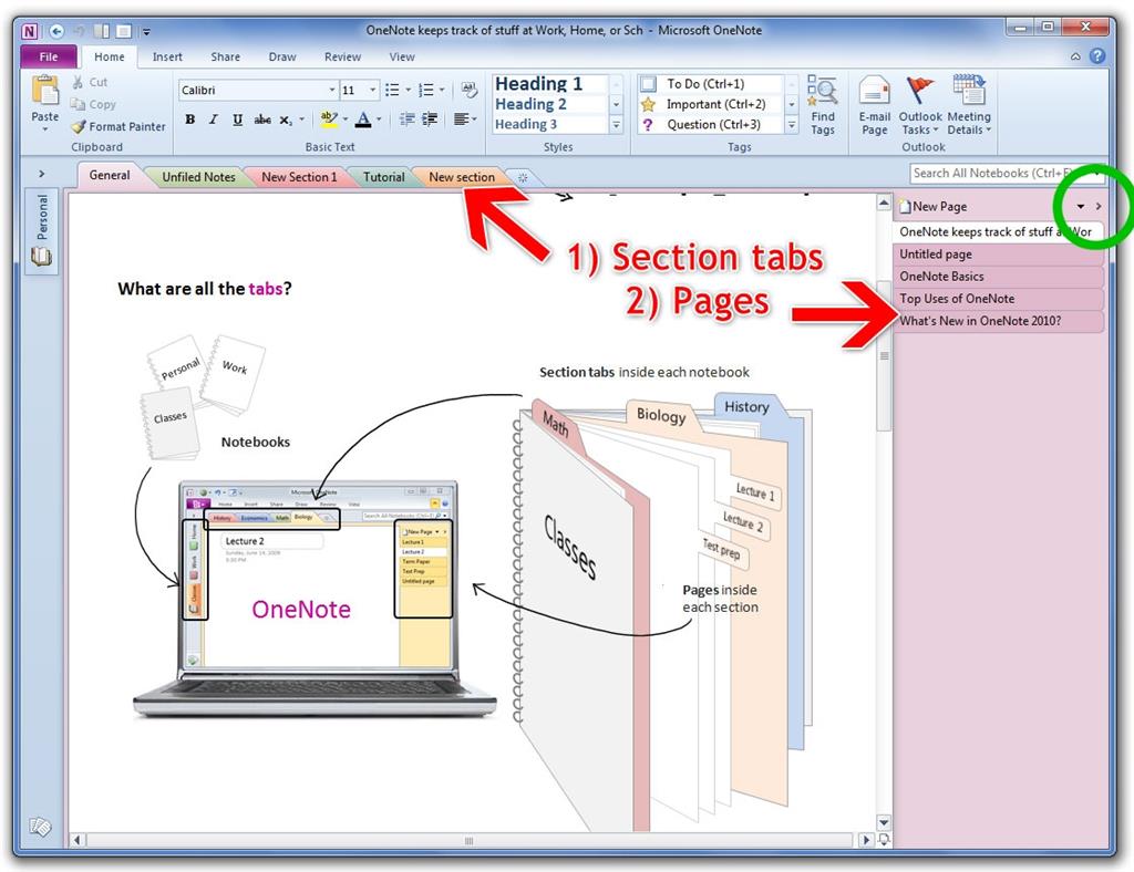 How do you collapse the page list in OneNote 2013? - Microsoft Q&A