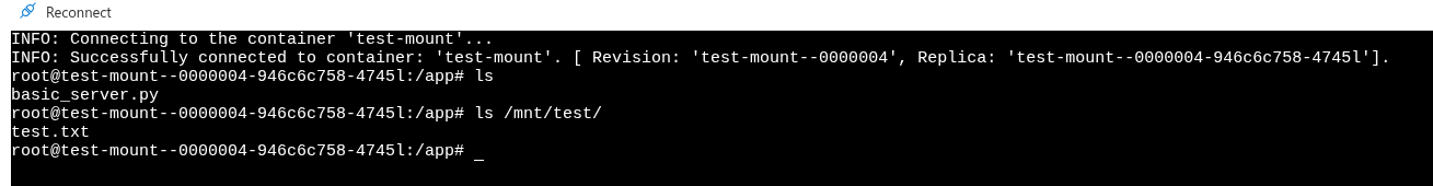 Troubleshoot NFS Azure Files persisten volume mount for Azure Container App using Consumption ...