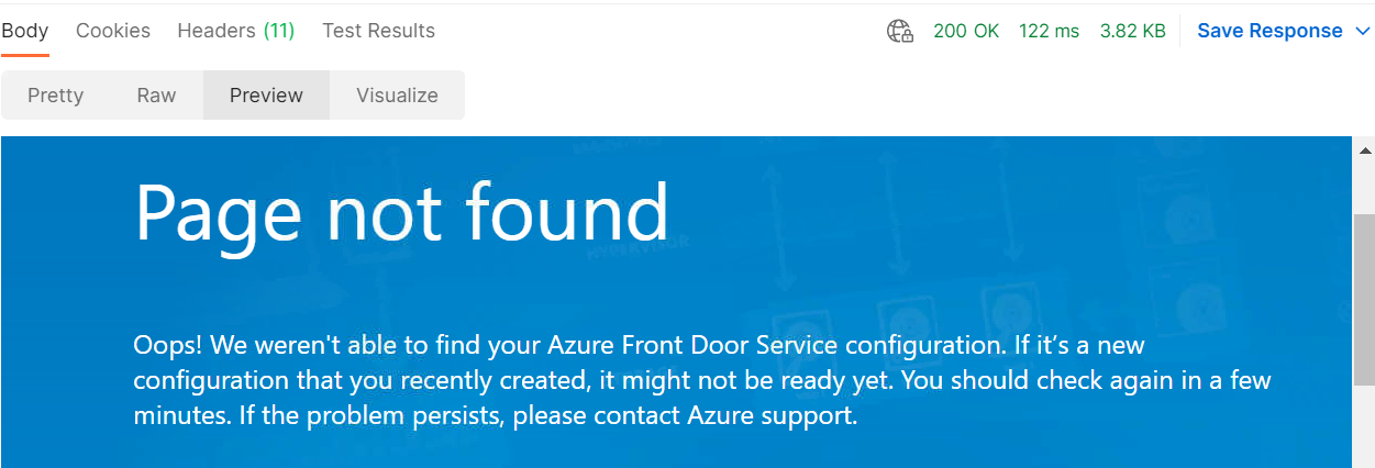 Azure Front Door Microsoft Qanda