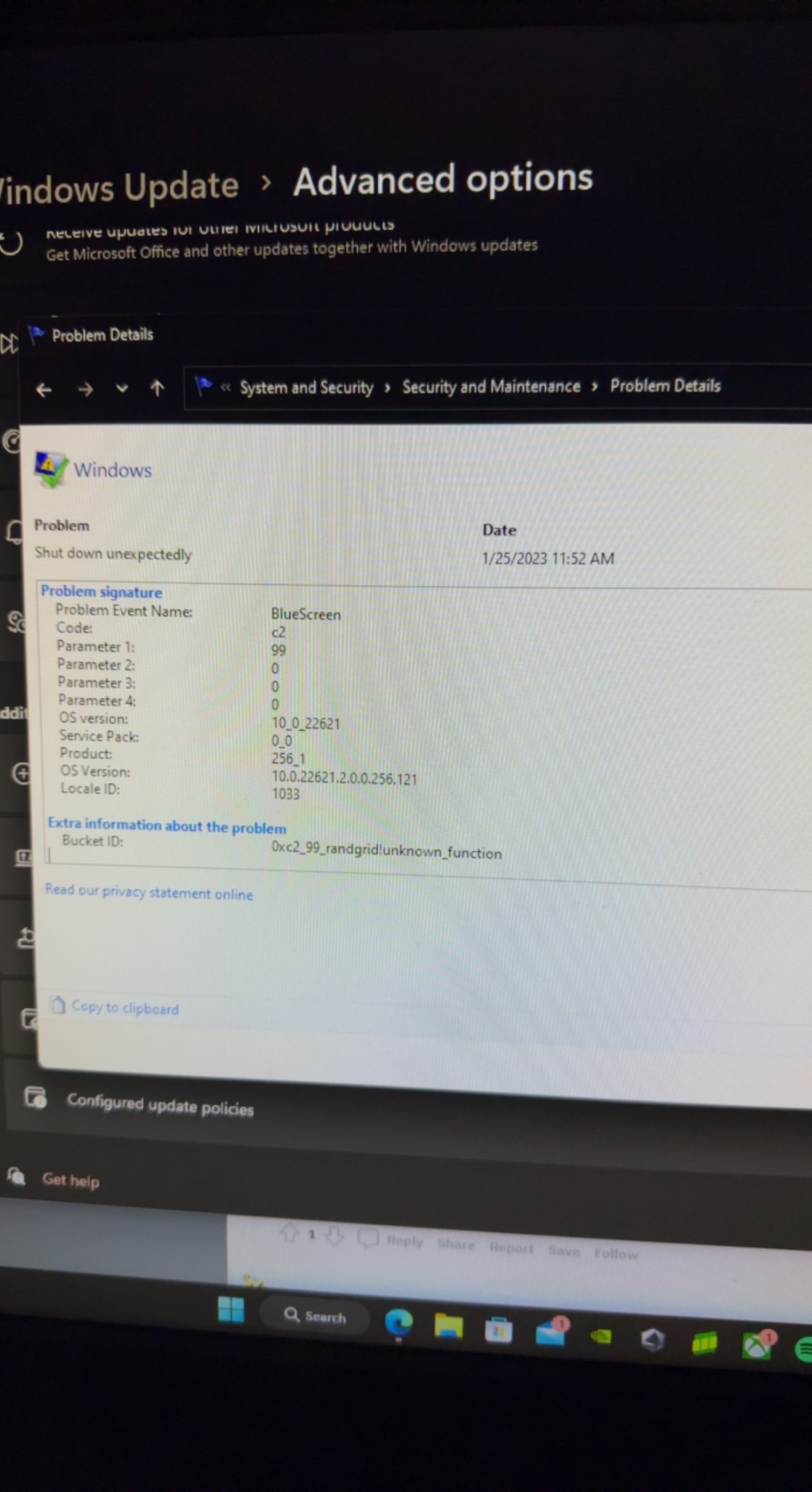How to fix blue screen error? - Microsoft Q&A