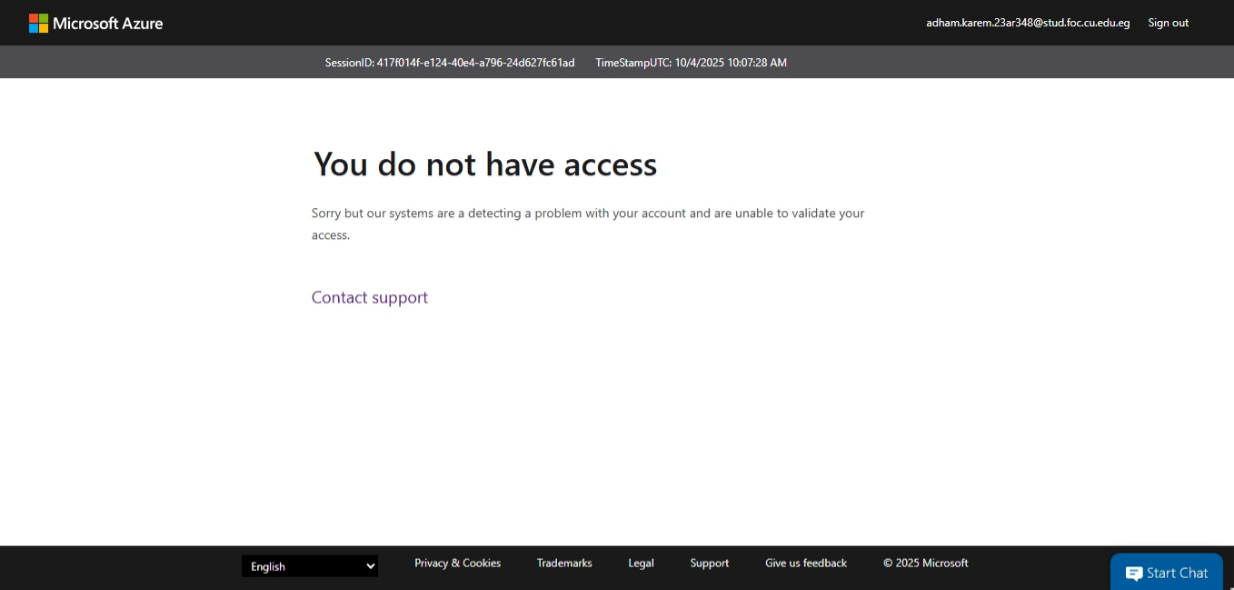 You do not have access Sorry but our systems are a detecting a problem with your account and are ...