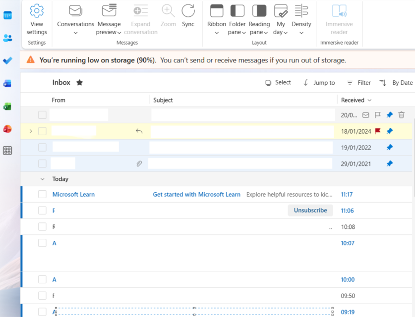 Outlook Navigation Panel missing - Microsoft Q&A