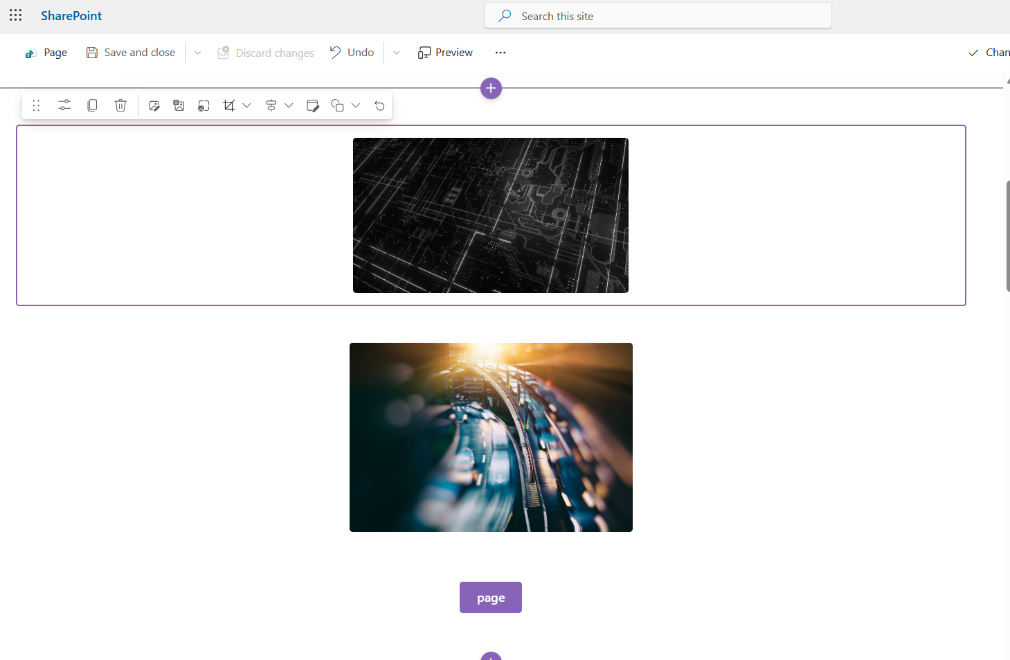 how do i align webparts in sharepoint across a 3 part section ...