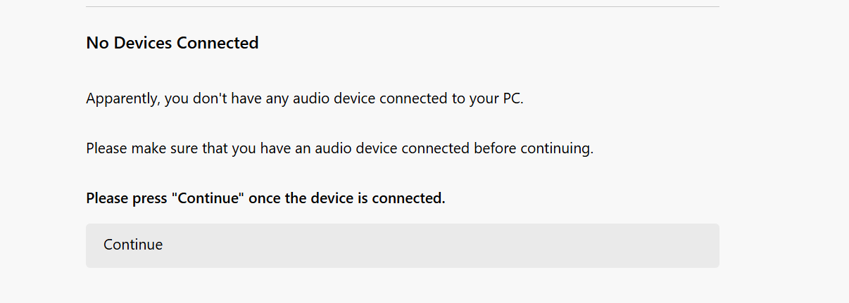 Unable to find my sound output/input device - Microsoft Q&A
