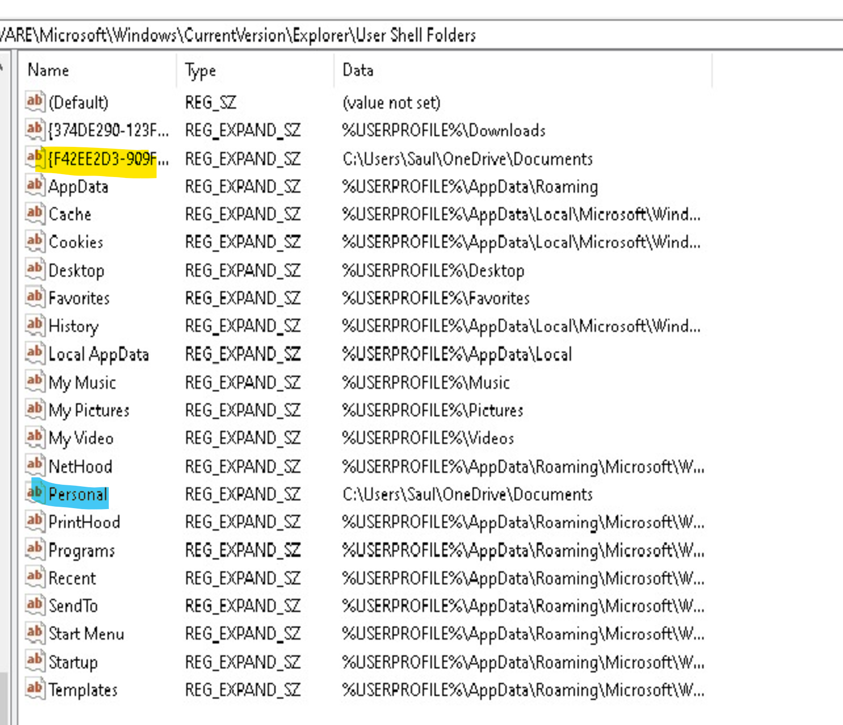 Syncing my OneDrive Folder MOVED the System Documents Folder to C ...