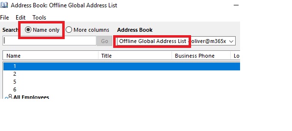 Microsoft Outlook Address Book Issues - Microsoft Q&A