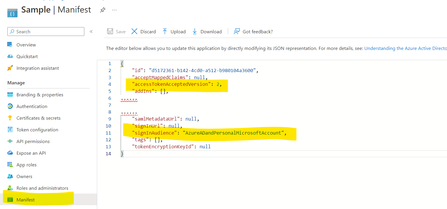 Cant set Supported account types to Personal Microsoft account users - Microsoft Q&A