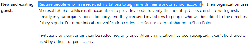 Restrict sharing anonymous links externally - Microsoft Q&A