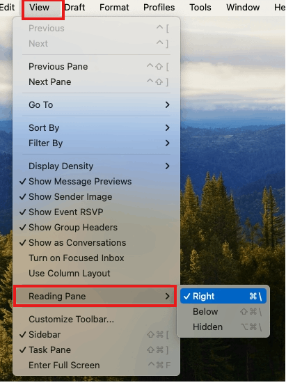 How do I get rid of the reading pane on the new outlook? - Microsoft Q&A