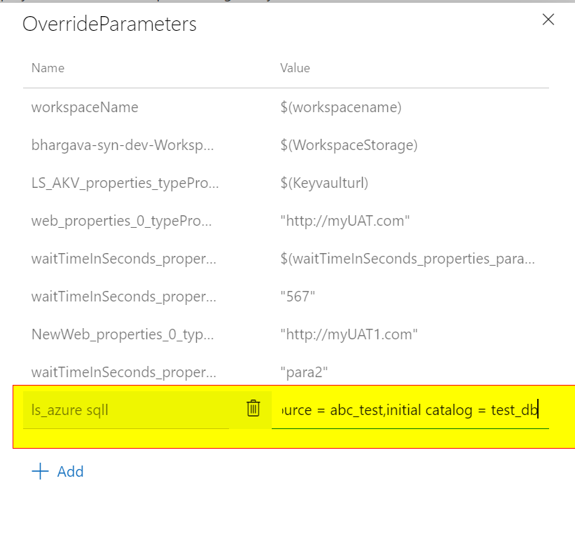 Synapse deployment TASK - Microsoft Q&A