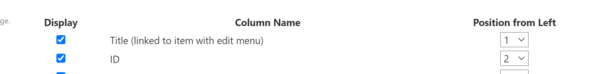 Sharepoint 365 List: how to activate link to detail in column ...