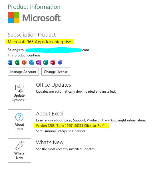 How do I confirm which version of Office I am using? - Microsoft Q&A