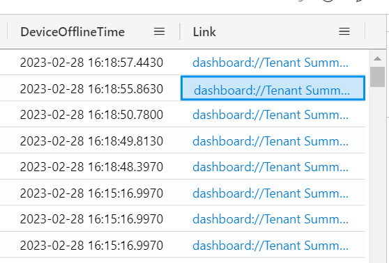 Creating a Drill Through in ADX Dashboard From a Table - Microsoft Q&A