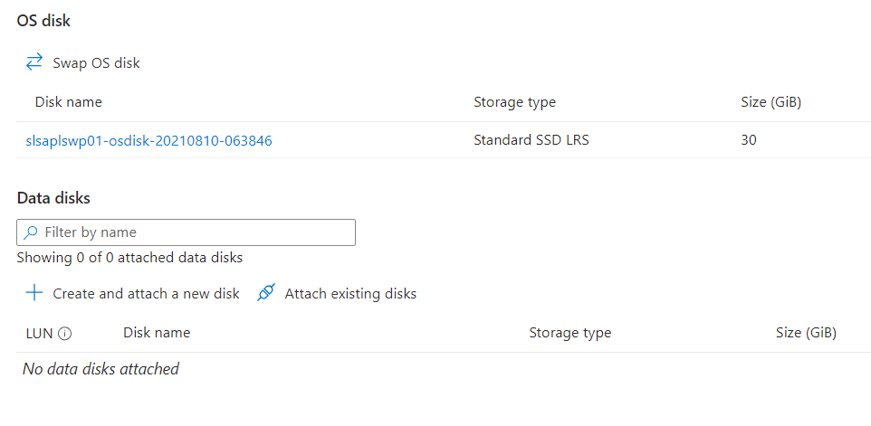 Data disk in Linux not showing in Azure portal - Microsoft Q&A