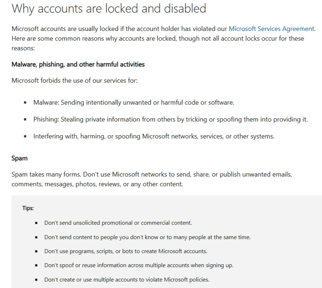 how to unblock my account? - Microsoft Q&A