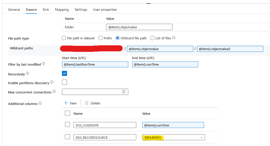 Intermittent error with $$FILEPATH reserved variable in copy activity - Microsoft Q&A