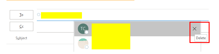 How do I delete an incorrect email address in Outlook? - Microsoft Q&A