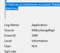 events or logging for Move-ActiveMailboxDatabase - Microsoft Q&A