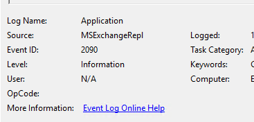 events or logging for Move-ActiveMailboxDatabase - Microsoft Q&A