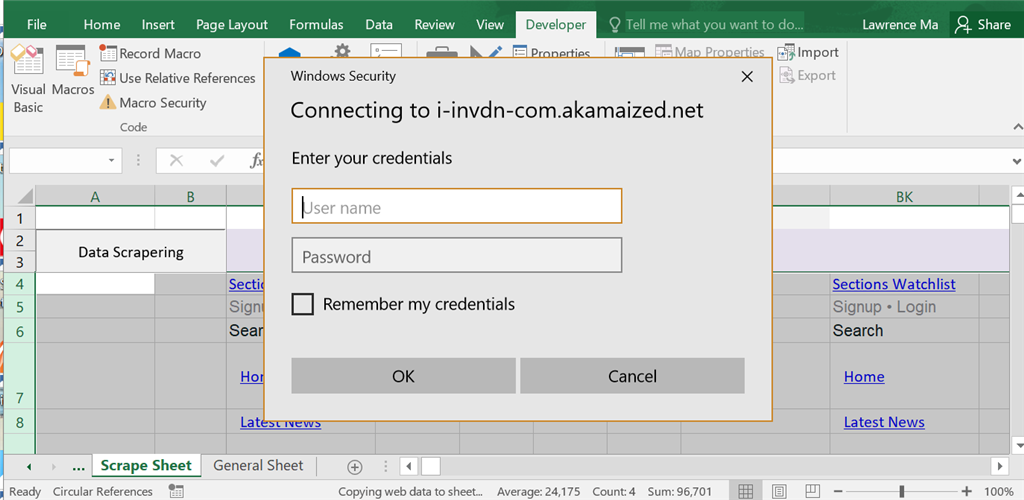 A popup window stop my vba processing - Microsoft Q&A