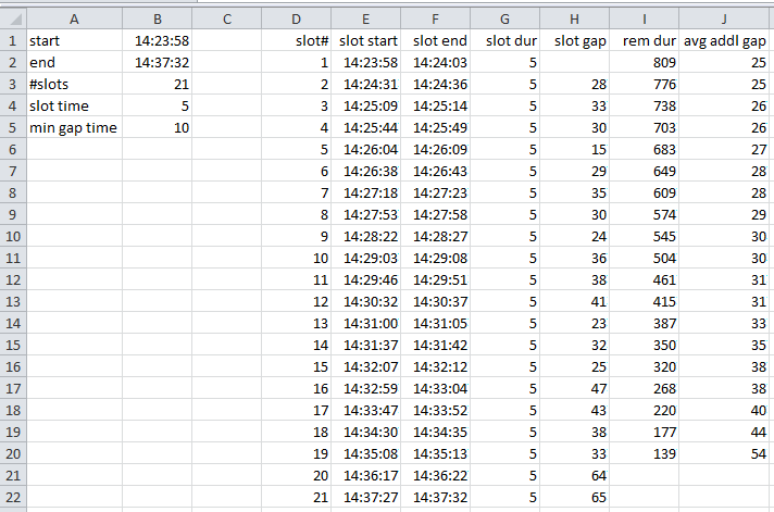 Formula needed to generate random times within known time period ...