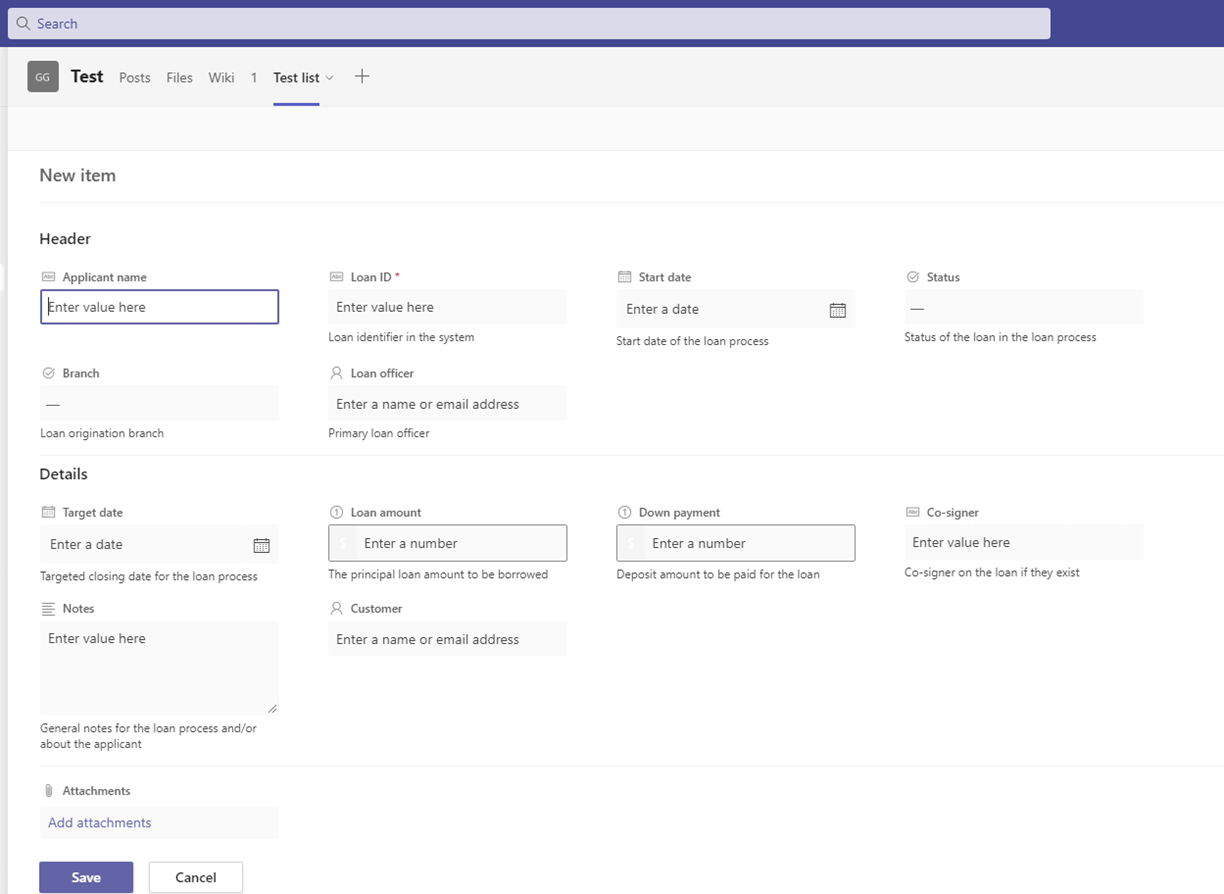 Microsoft List in Teams - Microsoft Q&A