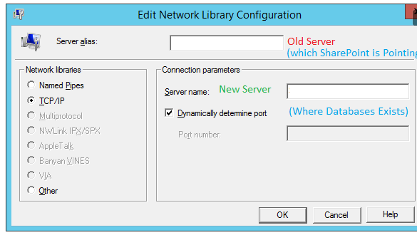 SQL alias updatiion in ShareePoint server - Microsoft Q&A