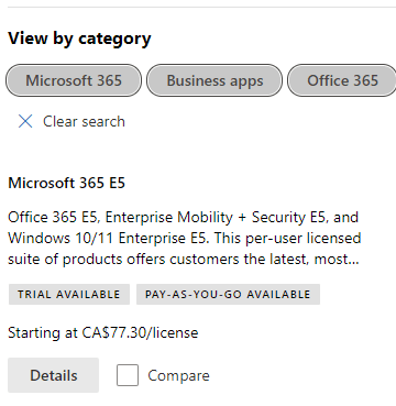 Coexistence of Microsoft 365 A5 and E5 licenses in the same tenant ...