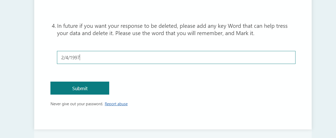 Microsoft Forms - Response ID - Microsoft Q&A