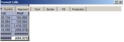 Missing Format Cells window - Microsoft Q&A