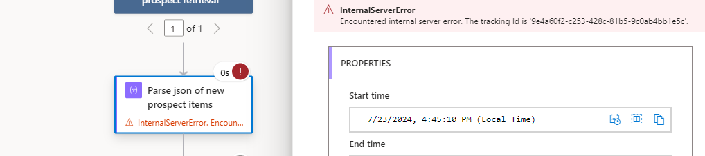How to fix InternalServerError in Azure logic app - Microsoft Q&A How to fix InternalServerError in Azure logic app - Microsoft Q&A