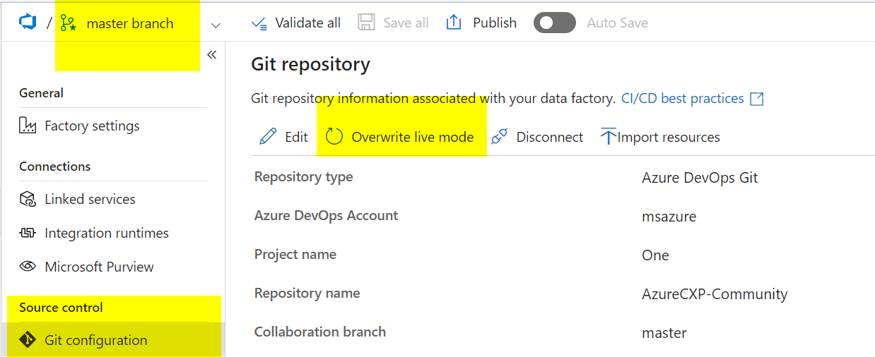Azure Data Factory Old Security->Credential not clear after deploy - Microsoft Q&A