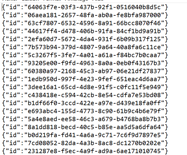 Azure Data Factory Divide A List Of Ids Json Format File Into