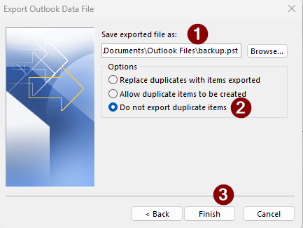 how to copy outlook folder - Microsoft Q&A