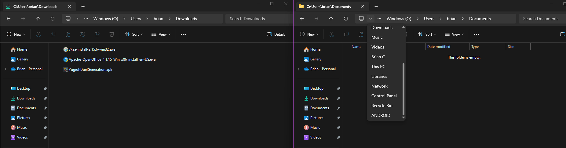 How to customize the address bar in File Explorer Windows 11 version ...