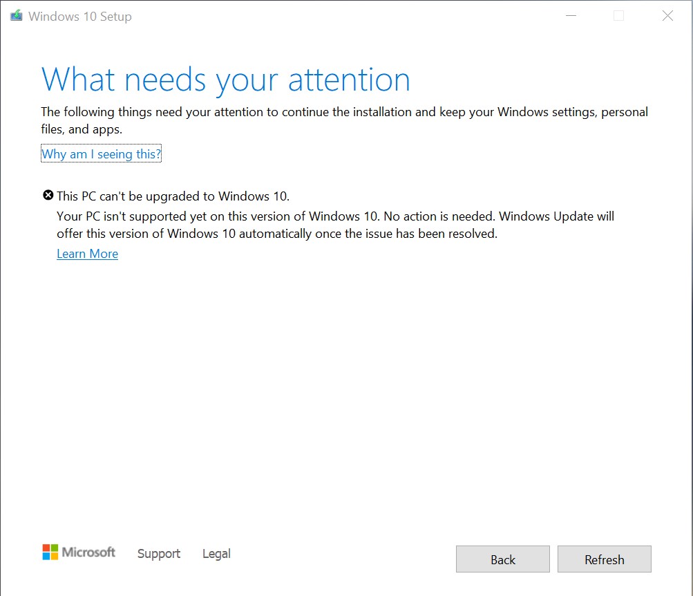 Force Intsall of windows 2004 may 2020 - Microsoft Q&A