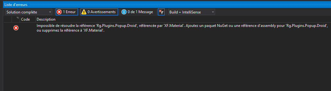 Conflict Between Xf Material And Rg Plugin Popup Microsoft Qanda