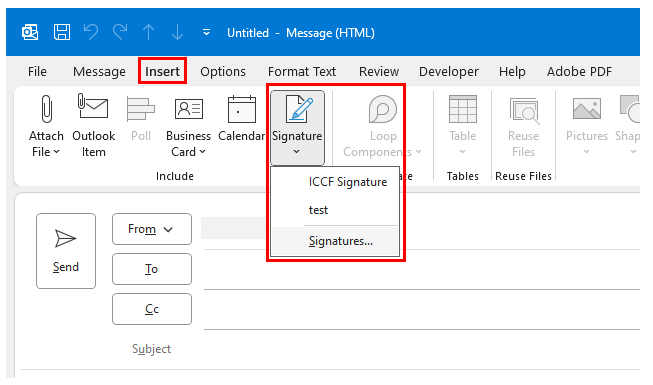 I have removed all signature in both new and classic outlook but when I ...