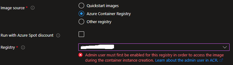 Pull ACR image from ACI using user managed identity - Microsoft Q&A