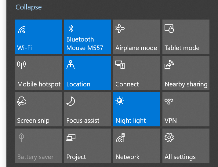 Auto-Rotate button missing in Action Center - Microsoft Q&A