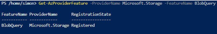 Azure Storage Services Query Blob Contents Api Operation Fails Blobquery Feature Not